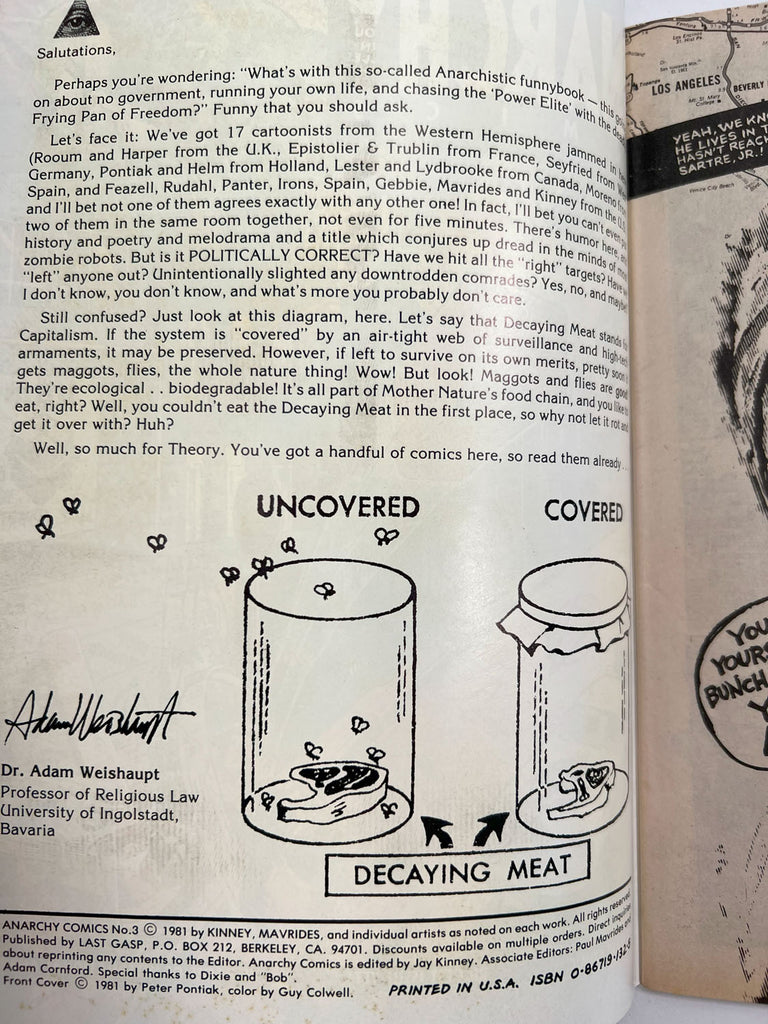 Anarchy Comics #3 – Last Gasp