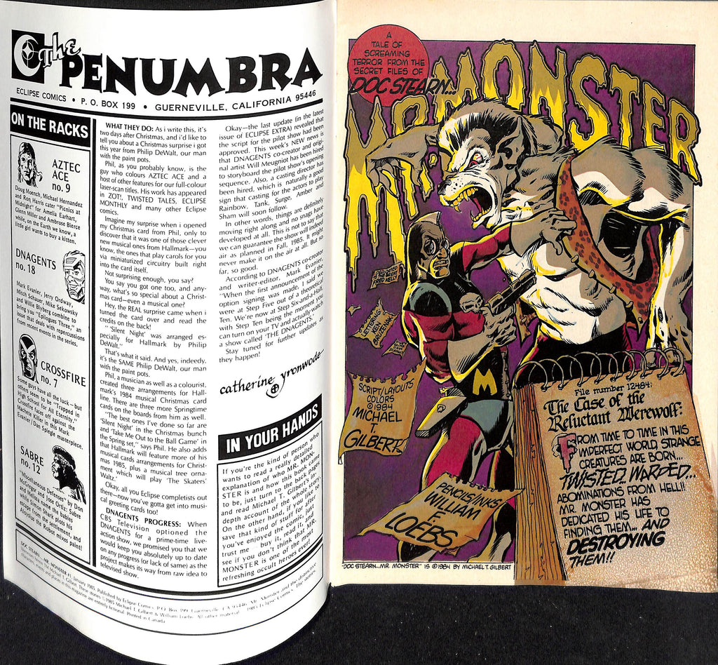 Mr. Monster #1 – Last Gasp