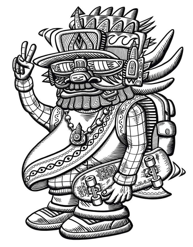 Chris Dyer's 2nd Kick-Ass Coloring Book – Last Gasp