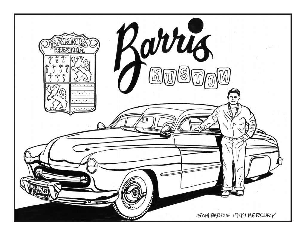 The Official Barris Kustom Koloring Book! – Last Gasp