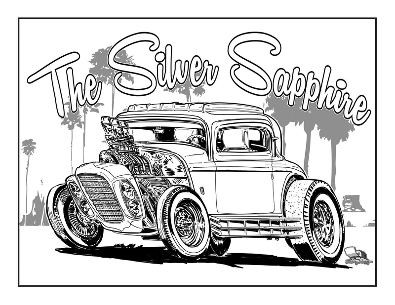 The Official Barris Kustom Koloring Book! – Last Gasp