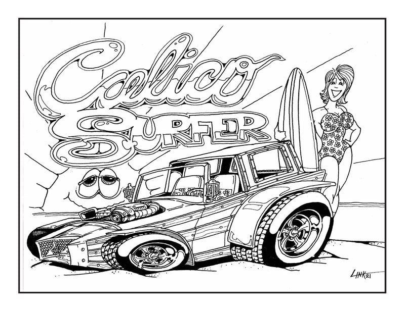 The Official Barris Kustom Koloring Book! – Last Gasp
