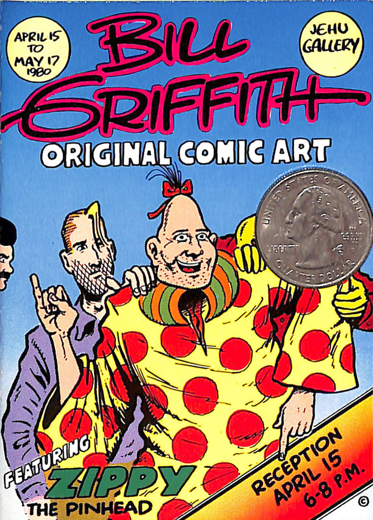 Bill Griffith SIGNED Original Comic Art Catalog from 1980 – Last Gasp