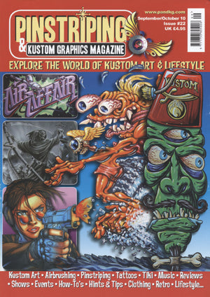 Pinstriping & Kustom Graphics Magazine #22 – Last Gasp