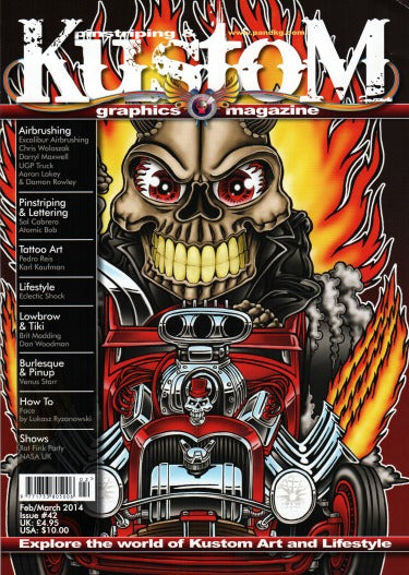 Pinstriping & Kustom Graphics Magazine #42 – Last Gasp