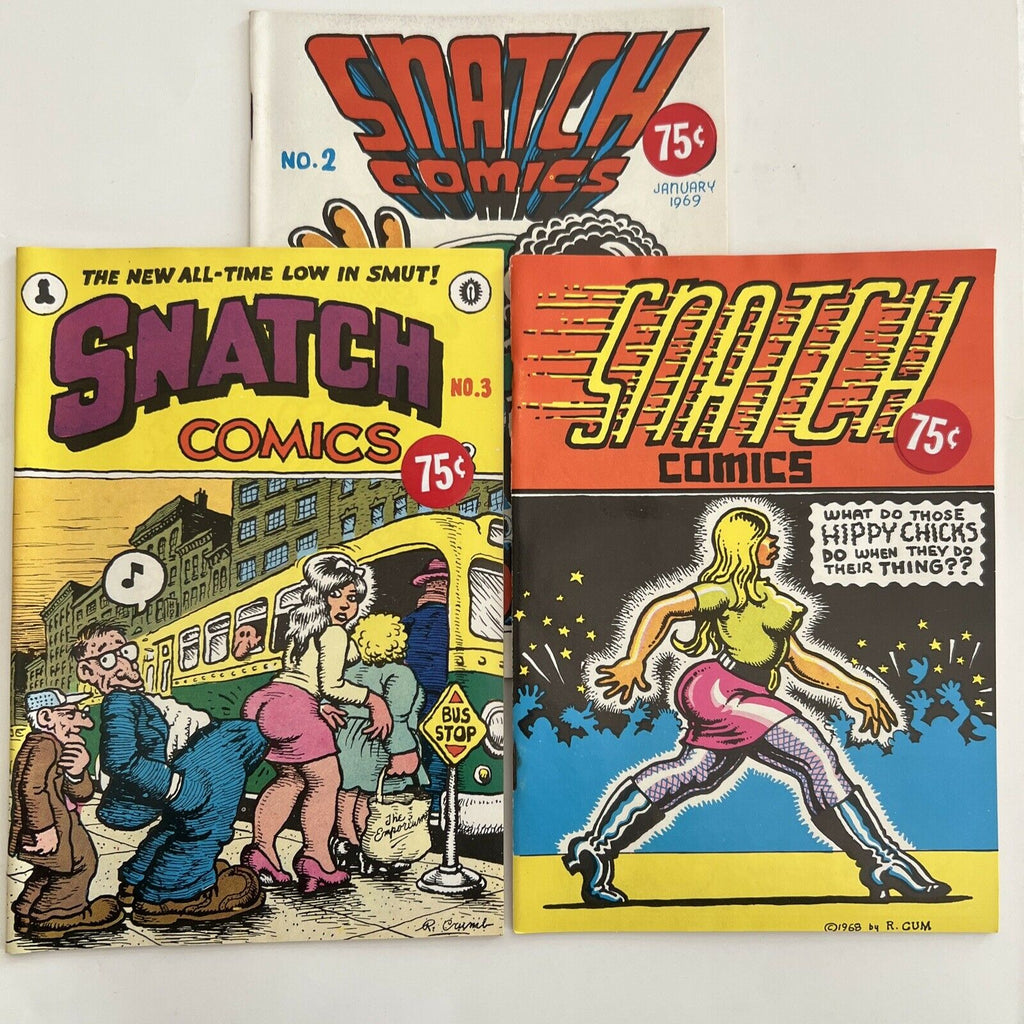 Snatch Comics Set #1-3 – Last Gasp